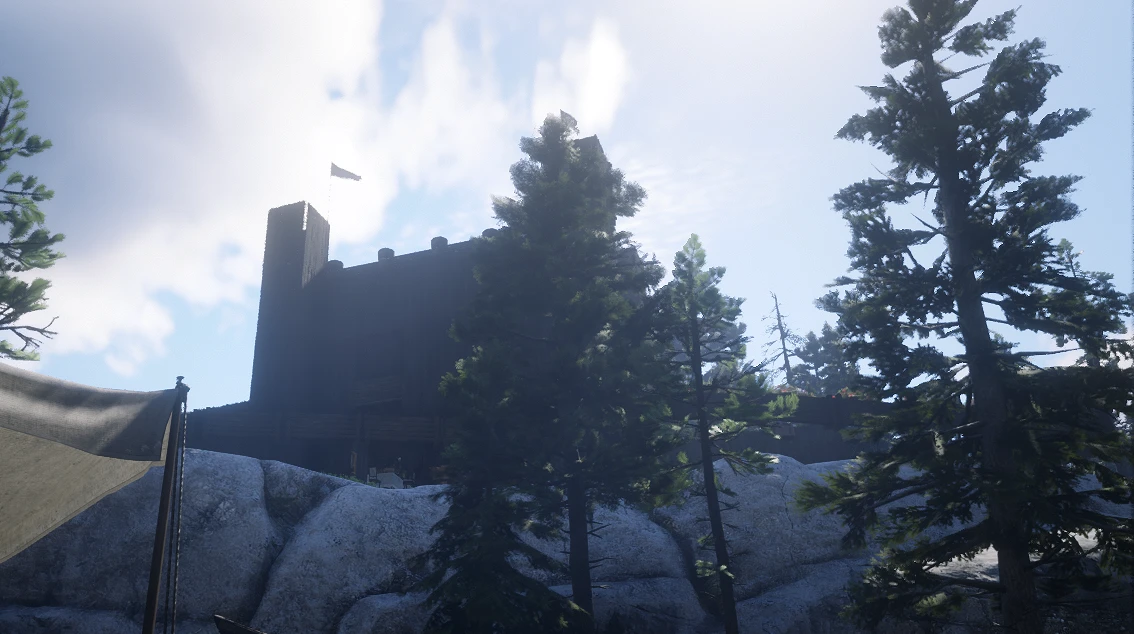 Medieval Wooden Castle in Strawberry V1.0 - Allmods.net