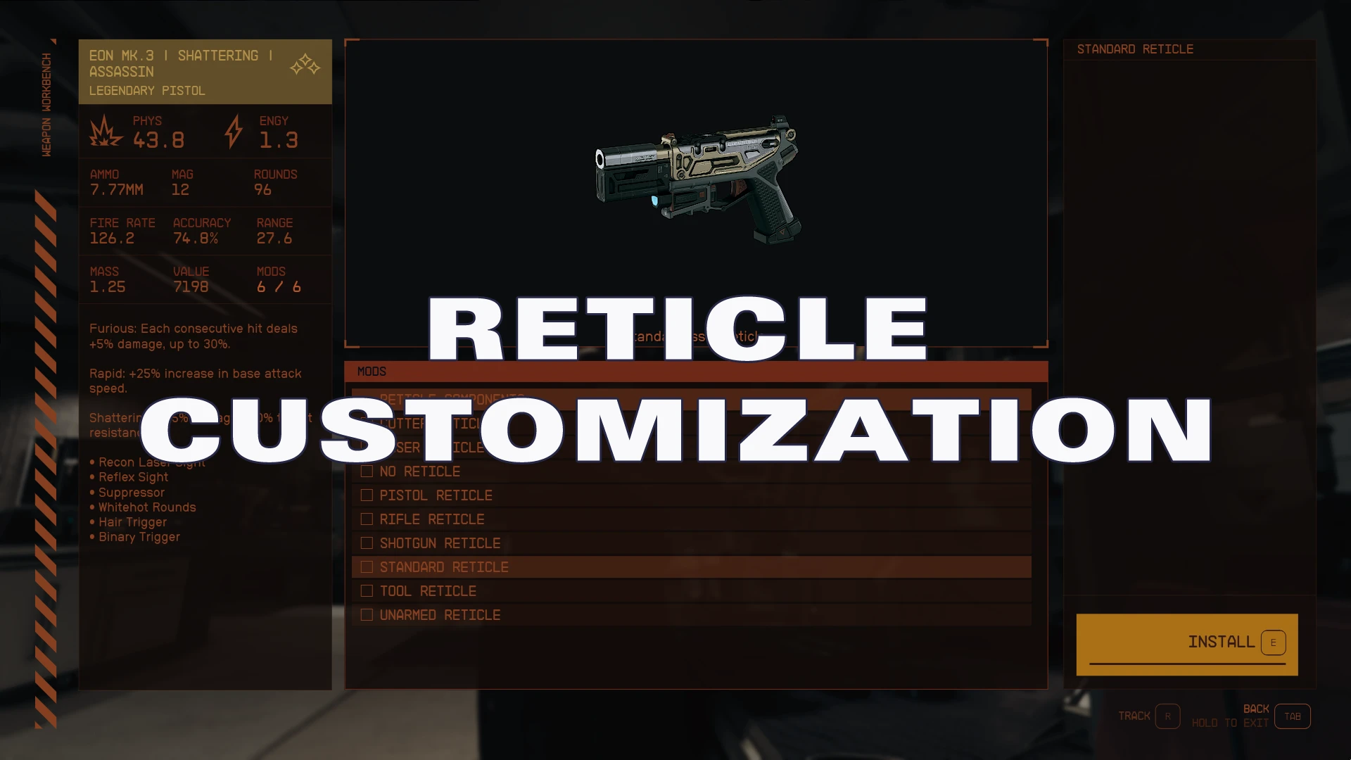 Reticle Customization - RC V1.0 - Allmods.net