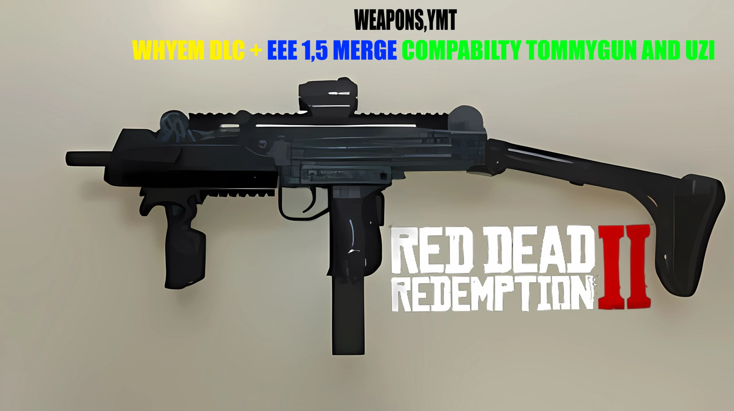 EEE Whyem Weapon's Ymt Compability Uzi Submachine Tommygun Hawken Rifle Flintock Pistol V1.0 ...