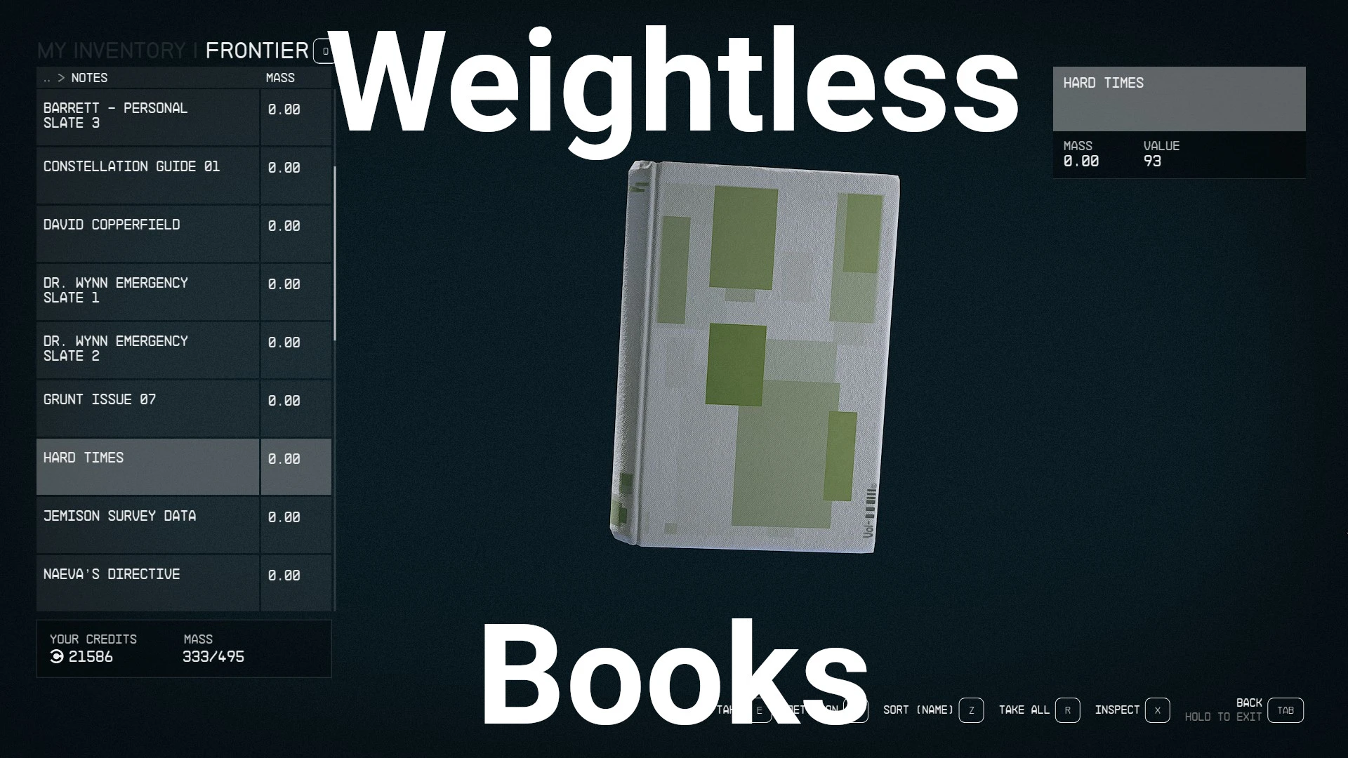 Weightless Books V1.1 - Allmods.net