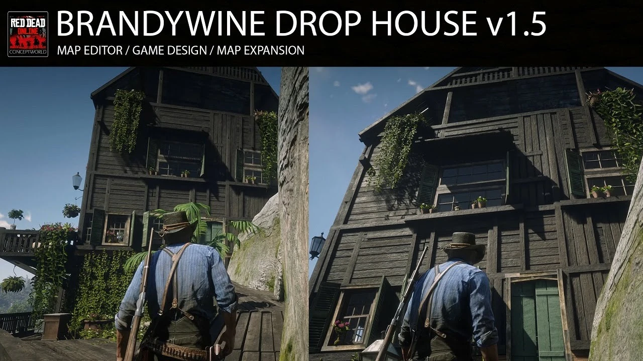 BRANDYWINE DROP HANGING HOUSE MAP rdr2 V1.5.1 - Allmods.net