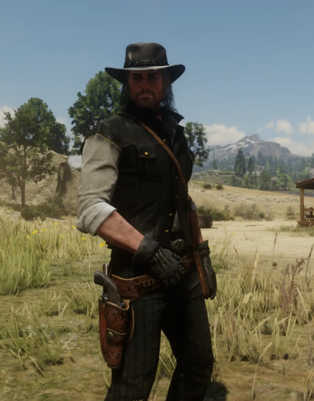 Darker Cowboy Vest V1.0 - Allmods.net