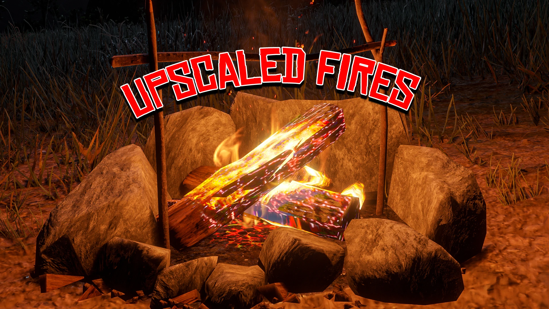 Upscaled Camp Fires and Cook Pots V2.0 - Allmods.net