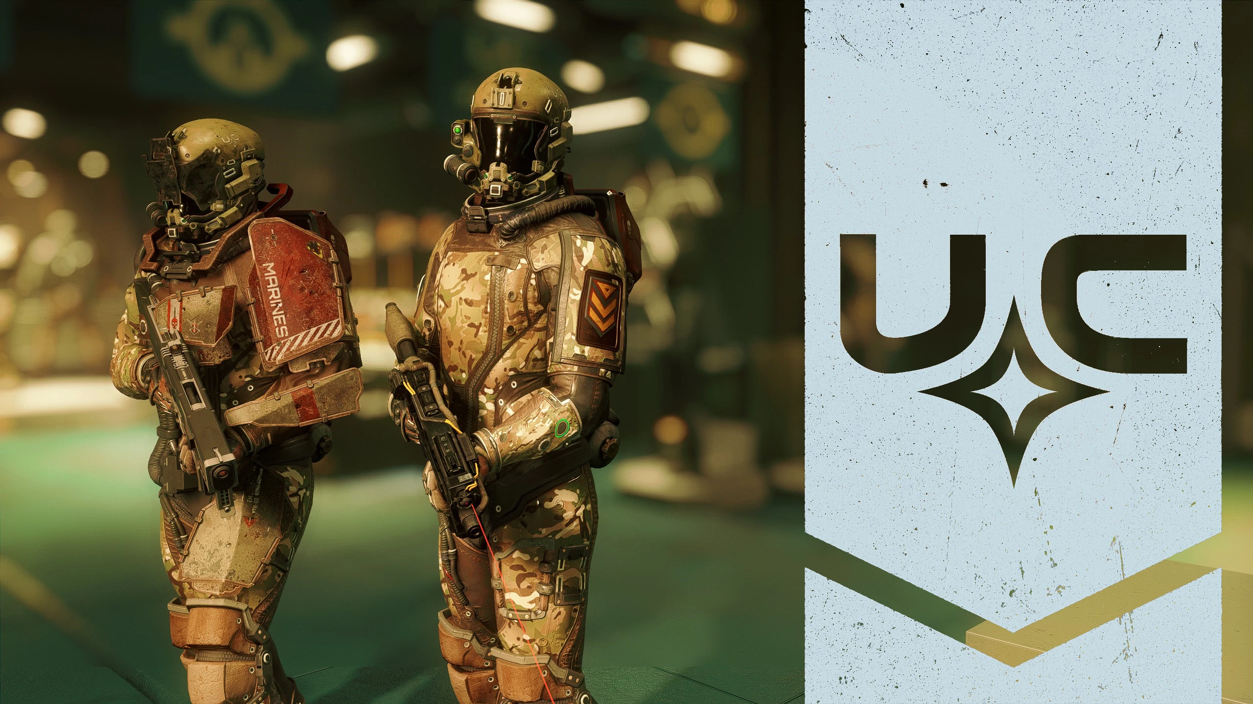 UC Military Overhaul - UC Marine (Forest Camo) V1.0 - Allmods.net