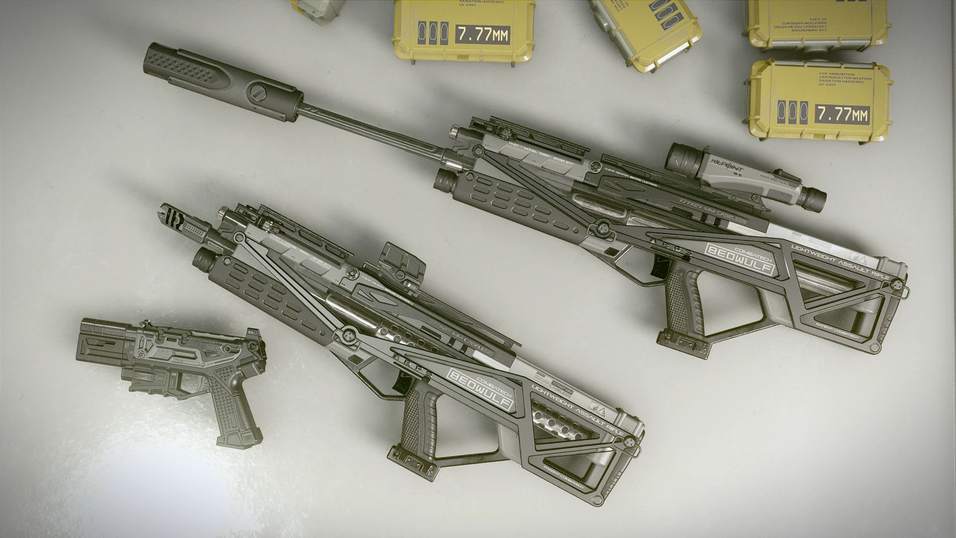 Dark CombaTech - Beowulf (Weapon Skin and Optional Texture Replacement ...