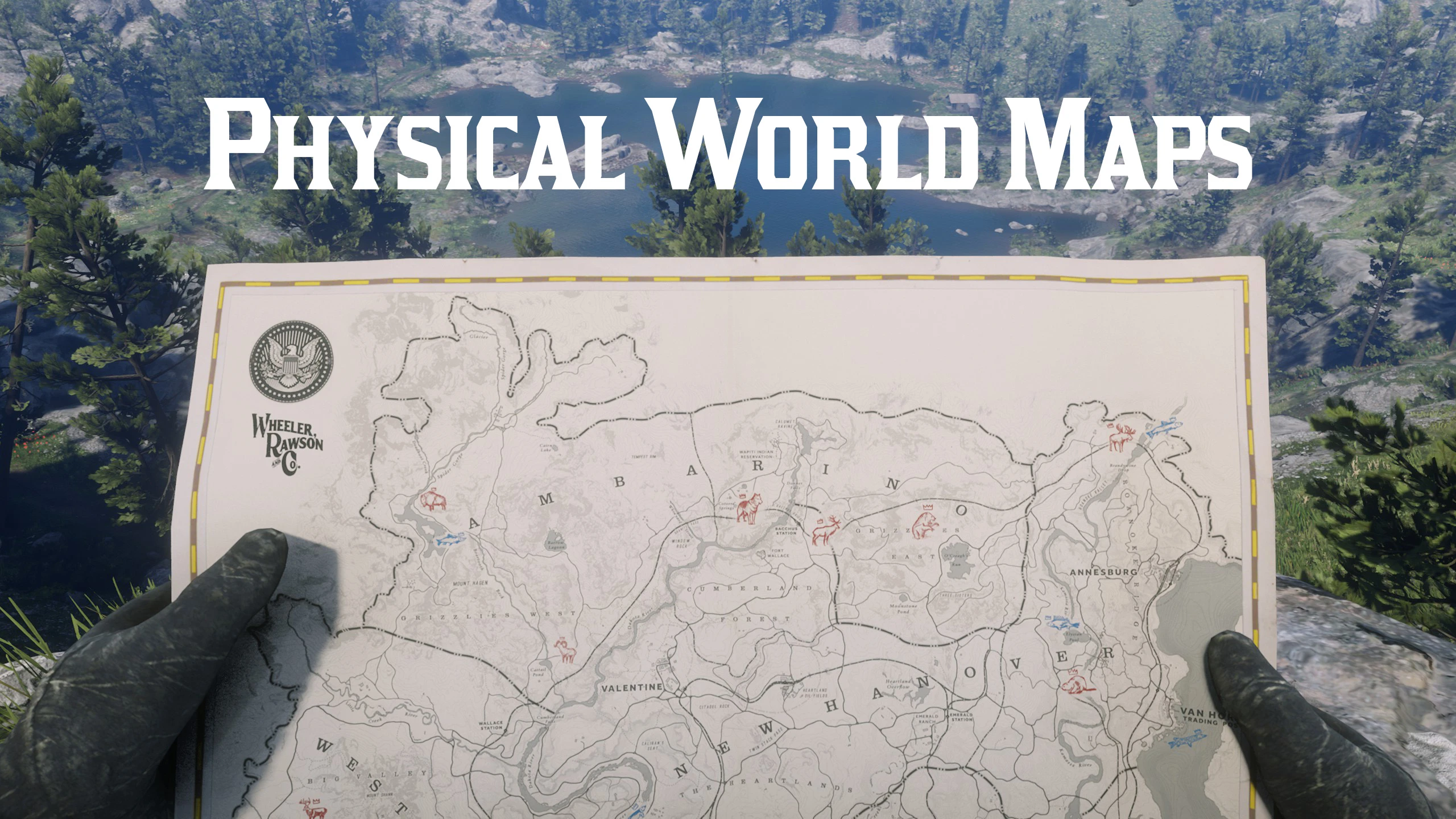 Physical World Maps V1.0 - Allmods.net