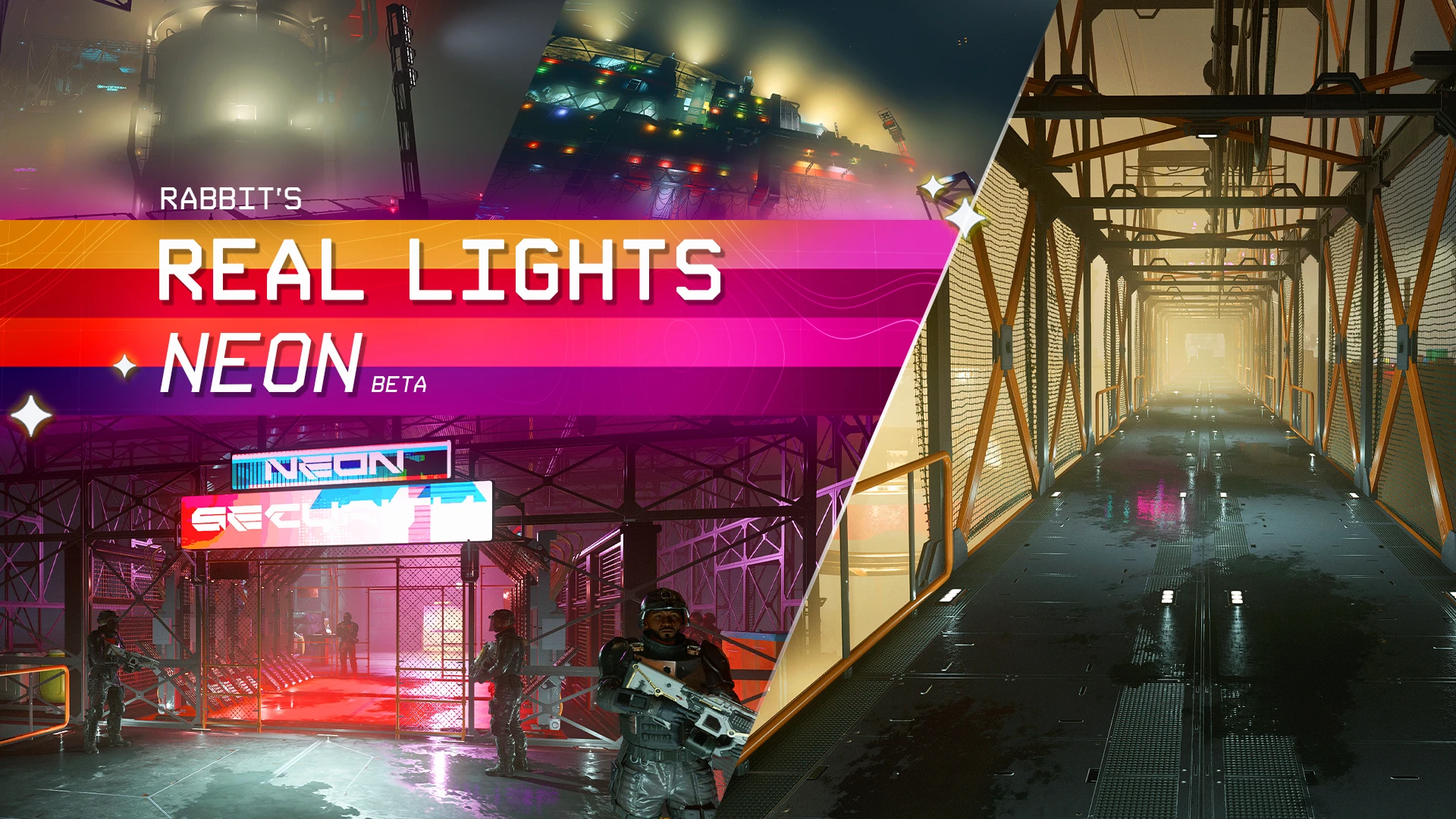 Rabbit's Real Lights Neon V0.1.1 - Allmods.net