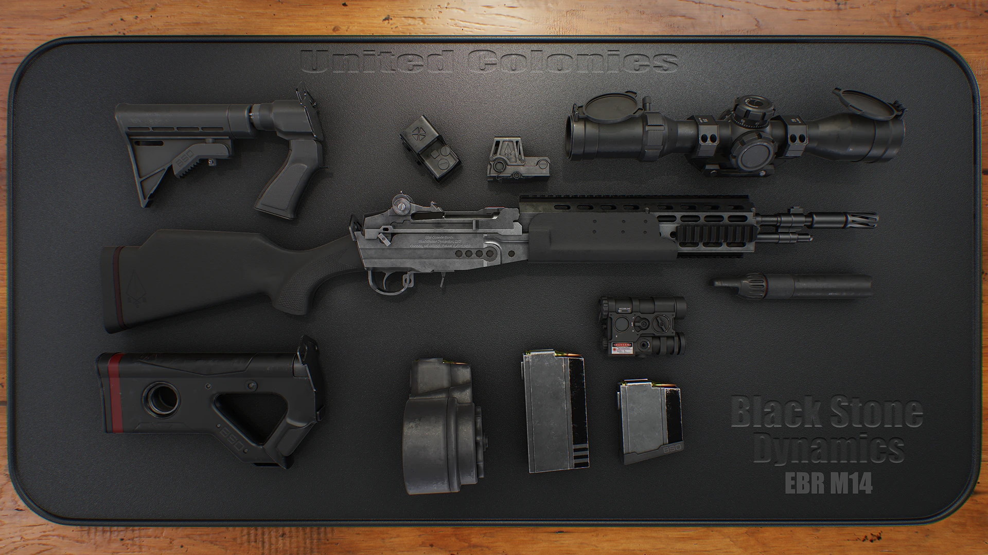 Black Stone Dynamics EBR M14 V1.2 - Allmods.net