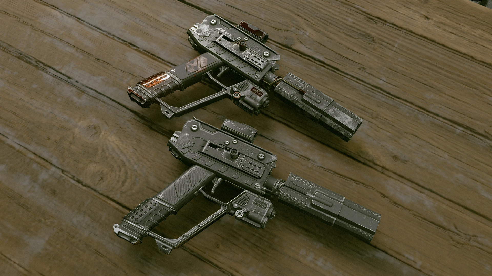 Faction Neutral Kraken in Neutral Grey (Weapon Skin and Optional Texture Replacement) V1.0 ...
