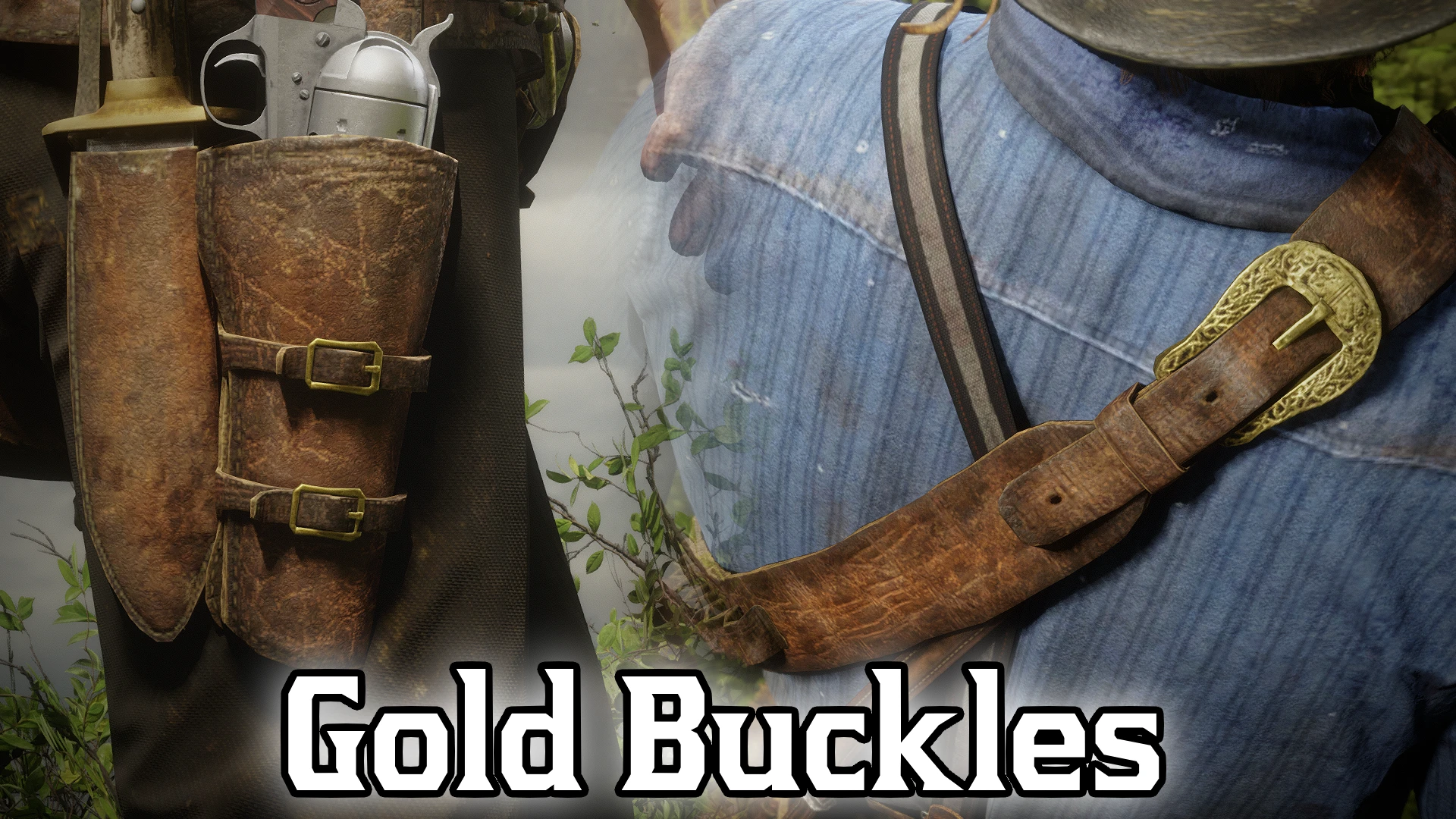 Gold Buckles SPURS UPDATE V1.1 - Allmods.net