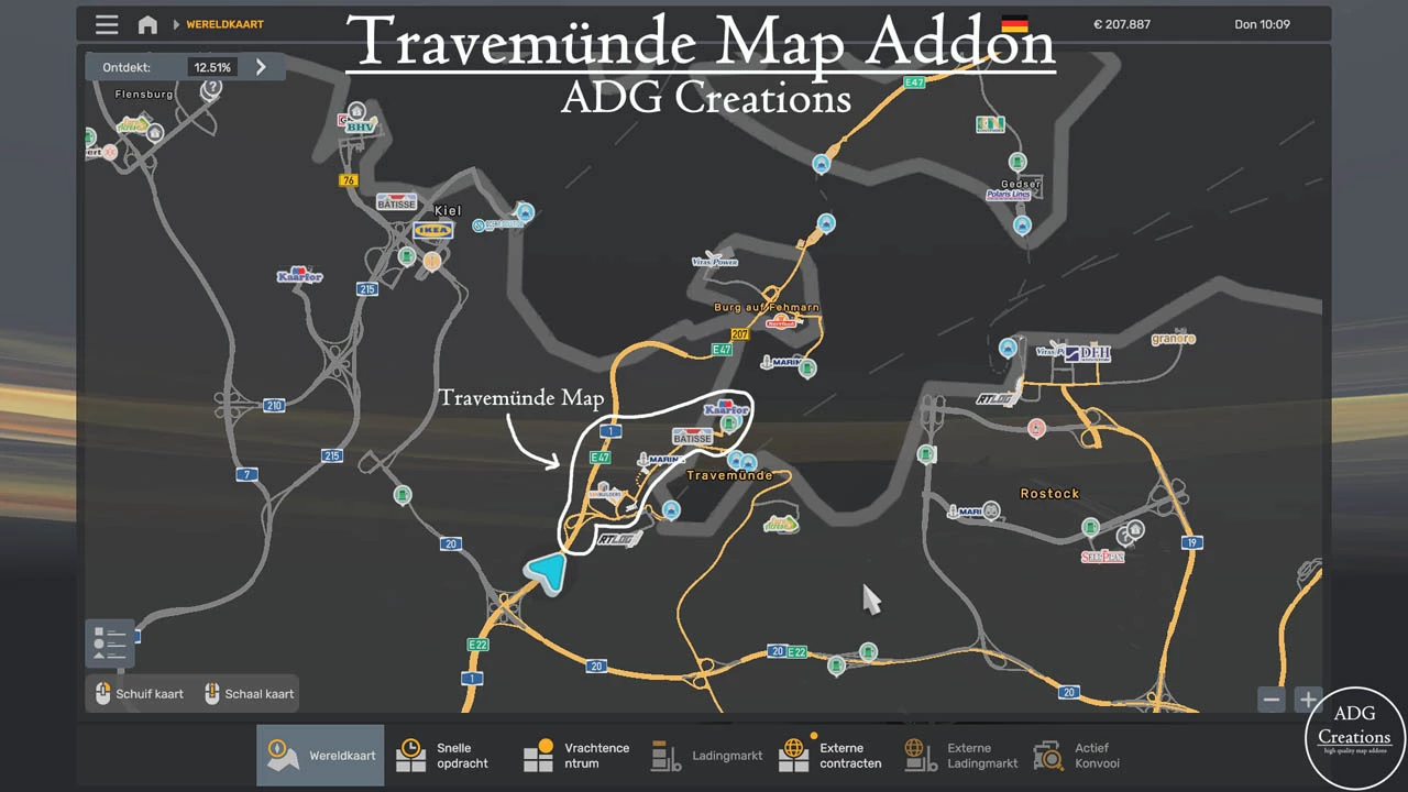Travemünde Map Addon v1.1 1.54 - Allmods.net