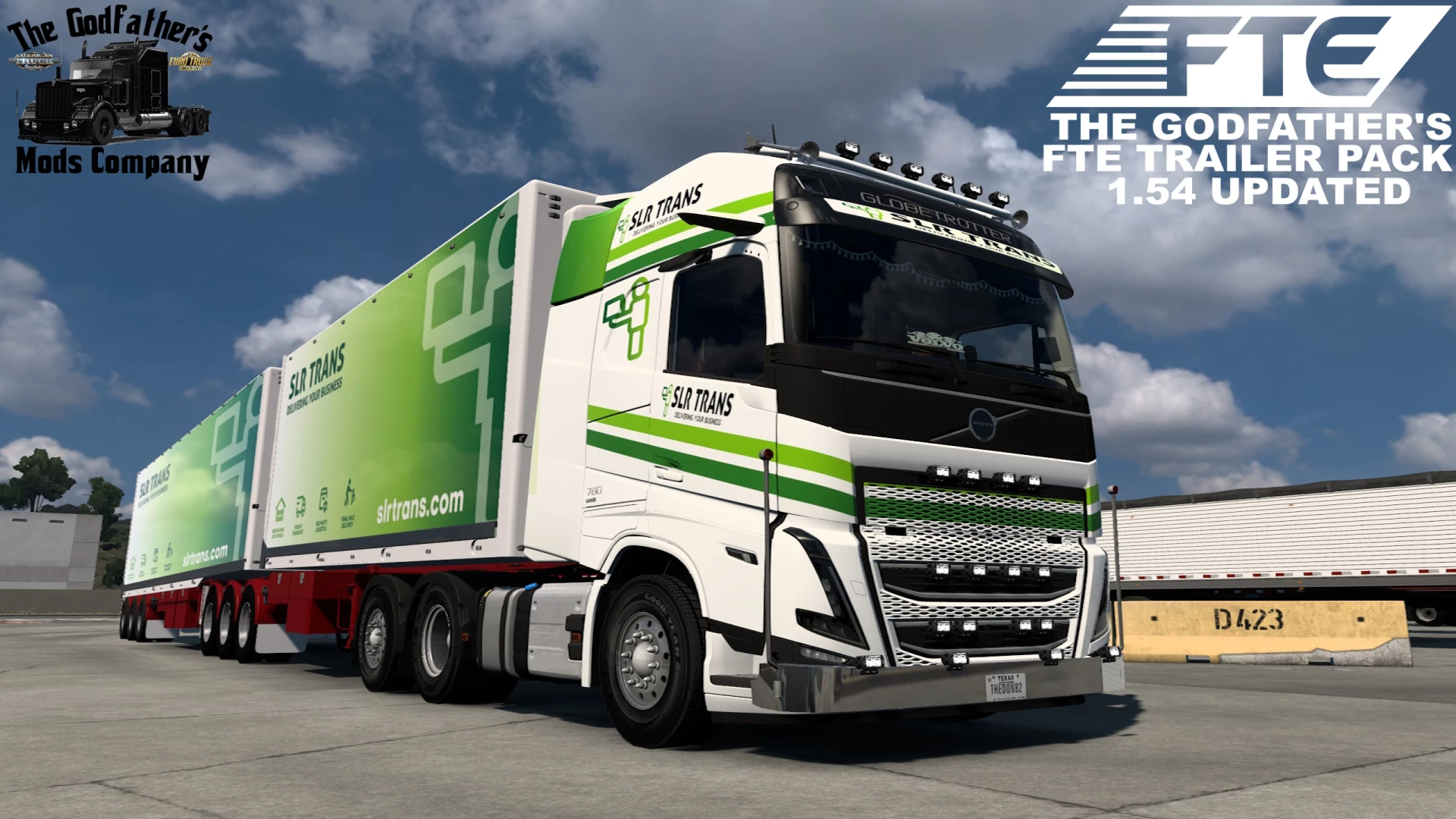 The Godfather's FTE Reefer Trailers 1.54 - Allmods.net