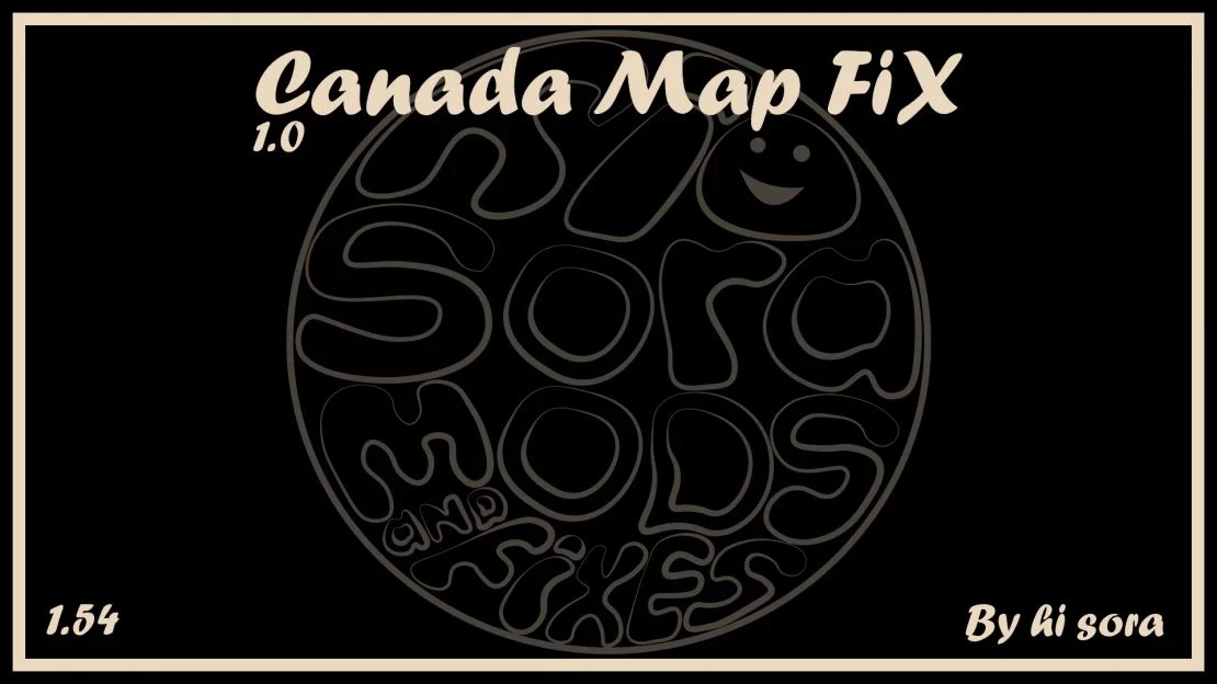 Canada Map FIX V1.0 - Allmods.net