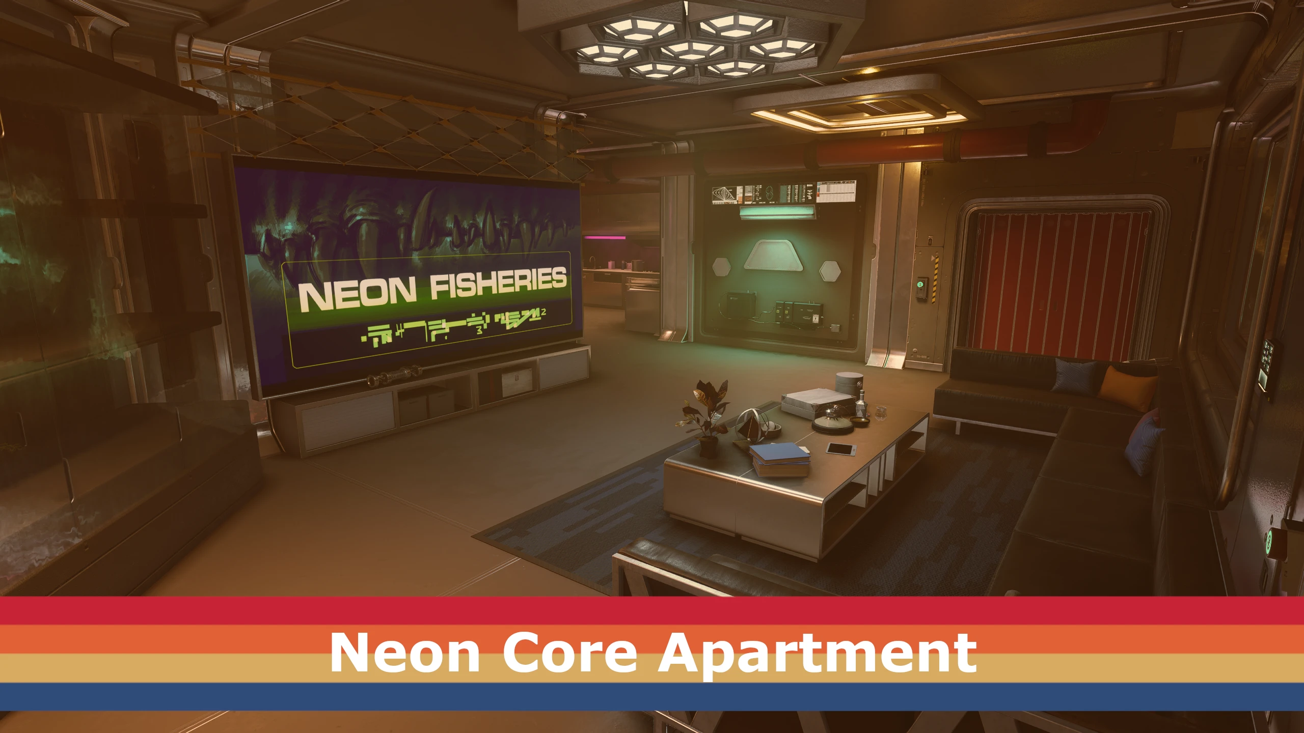 Neon Core Apartment V1.0 - Allmods.net