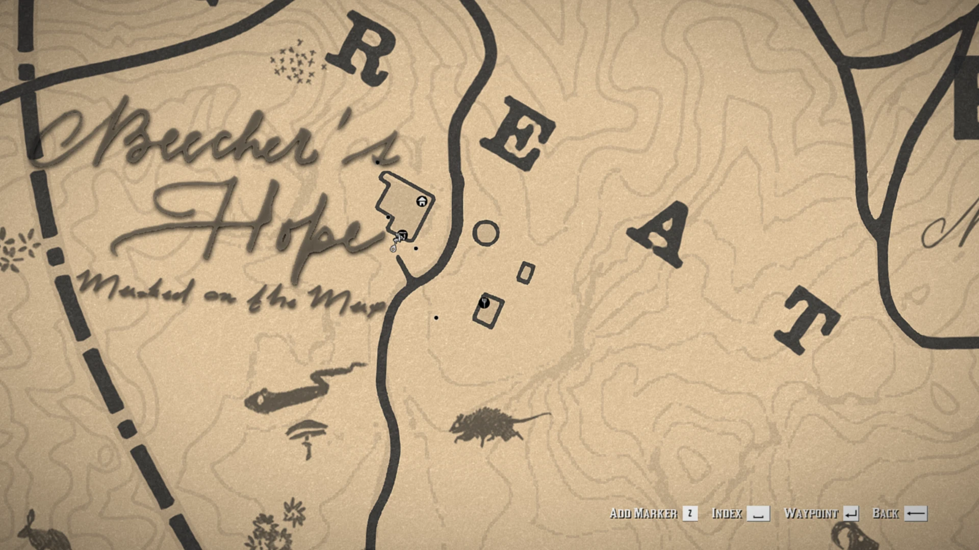 Beecher's Hope Marked on the Map V1.0 - Allmods.net