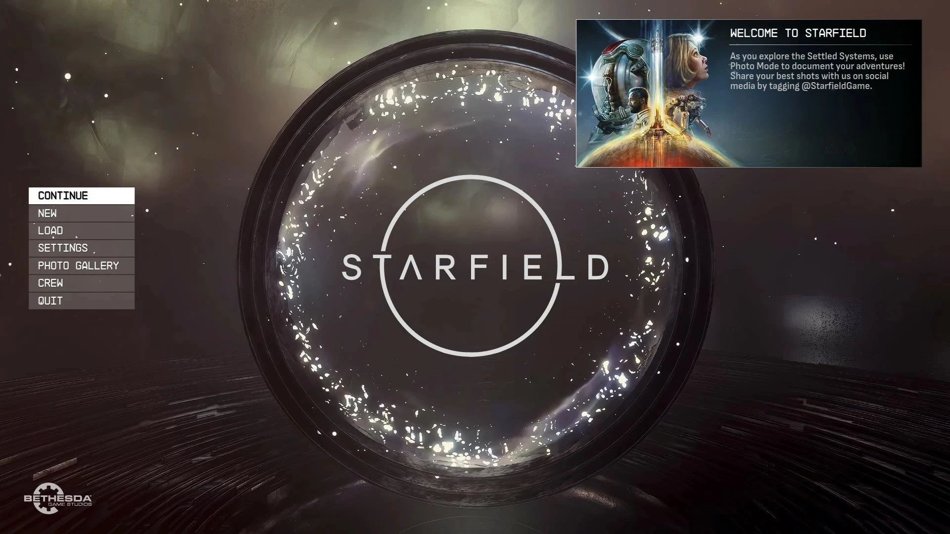 Starfield - Icarus - Epic Theme Menu Replacer V1.0 - Allmods.net