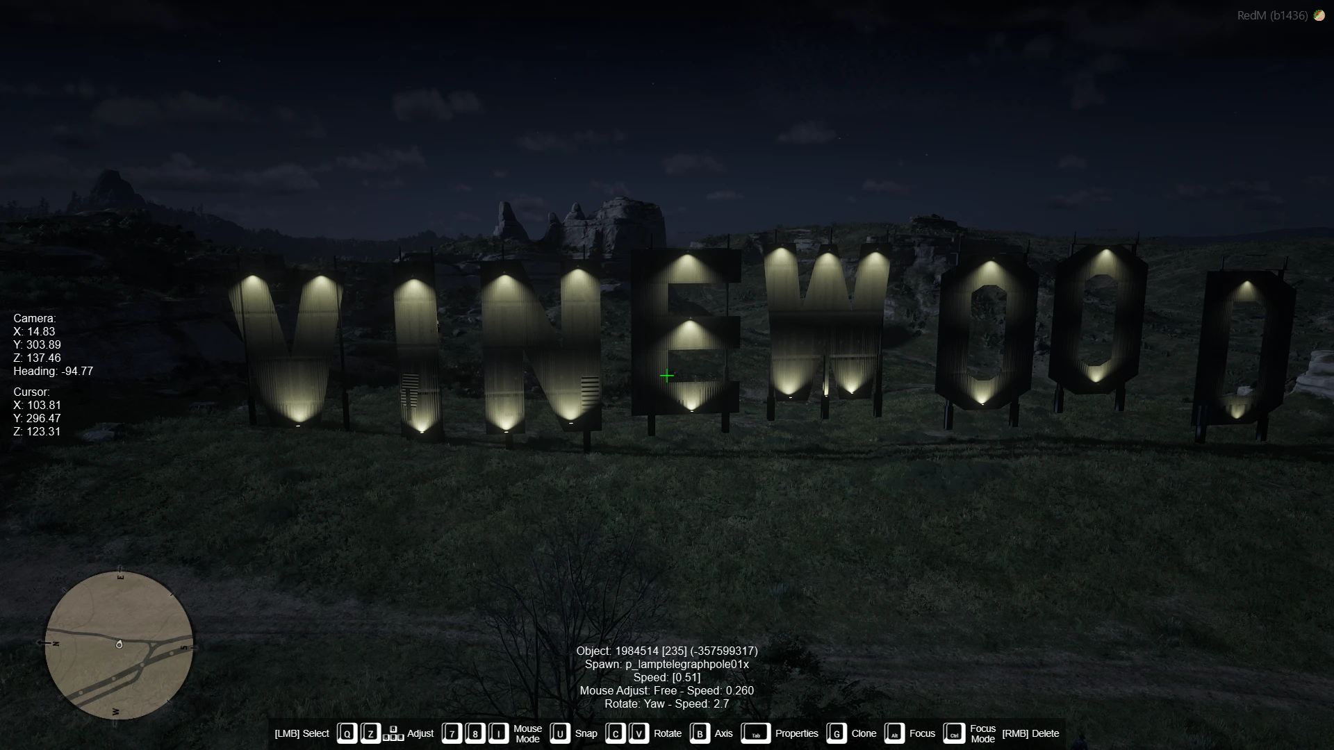 Gta 5 vinewood sign V1.0 - Allmods.net