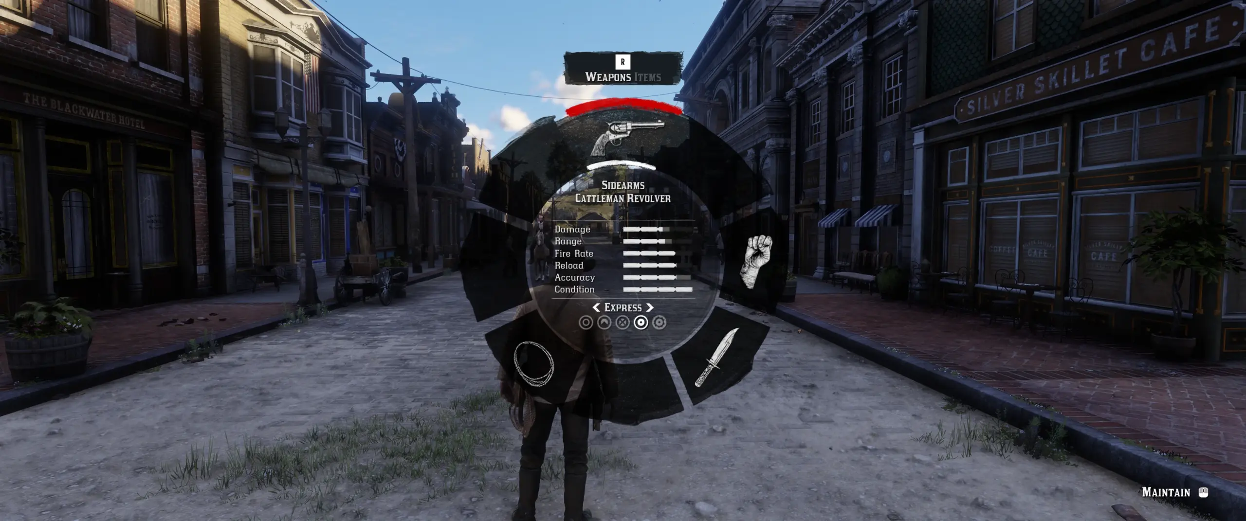 No Weapon Wheel Effect V1.0 - Allmods.net