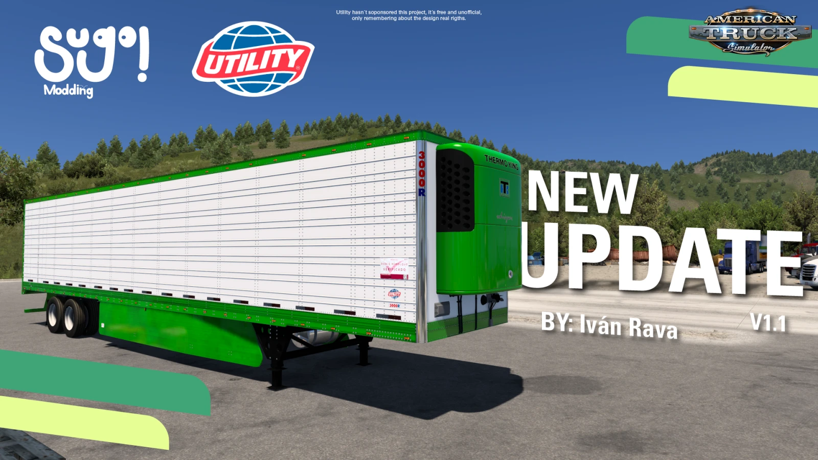 Utility 3000R MX Edition Trailer V1.1 - Allmods.net