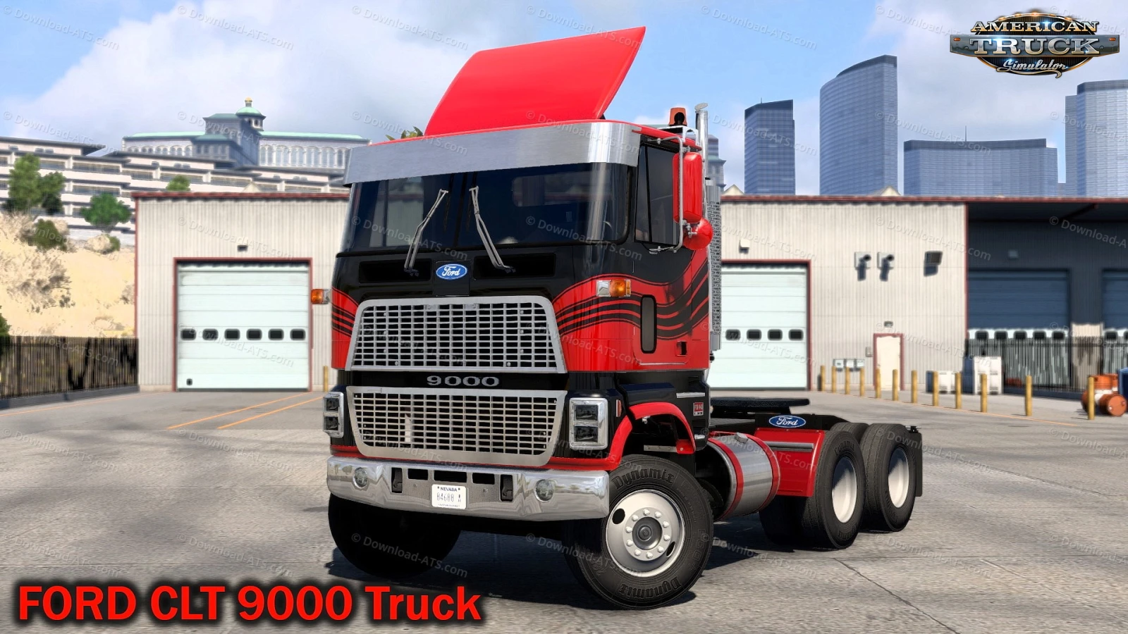 Ford CLT 9000 Truck + Interior v1.6 (1.55.x) - Allmods.net