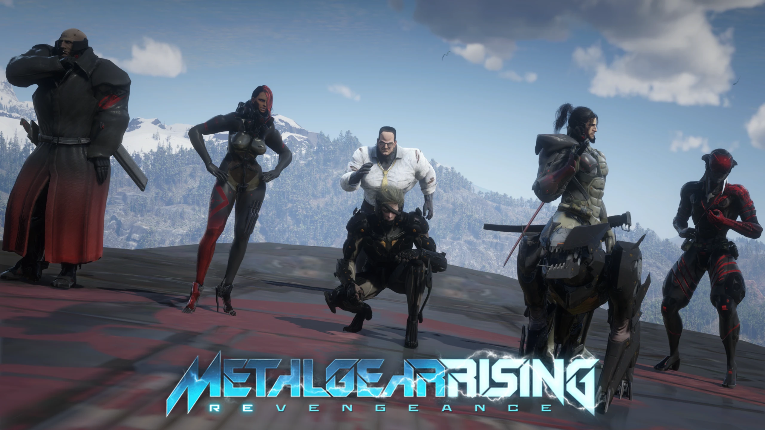 Metal Gear Rising Revengeance characters - Ped Pack V2.1 - Allmods.net