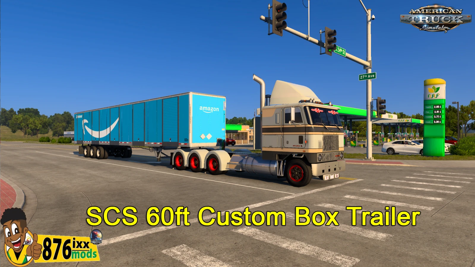SCS 60ft Custom Box Trailer v2.0 (1.55.x) - Allmods.net