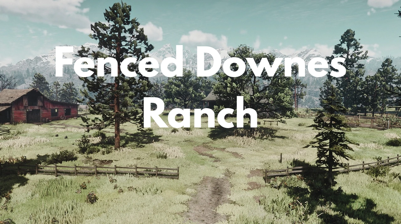Fenced Downes Ranch V1.0 - Allmods.net