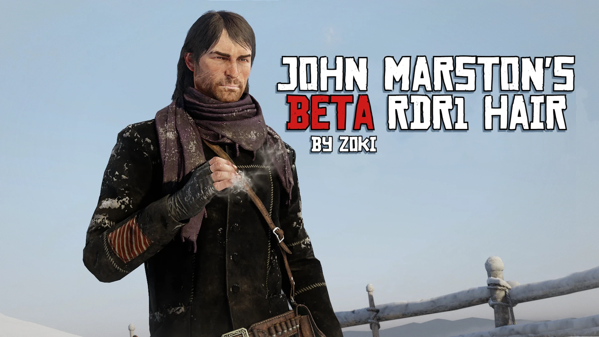 John Marston's Beta RDR1 Hair V1.1 - Allmods.net