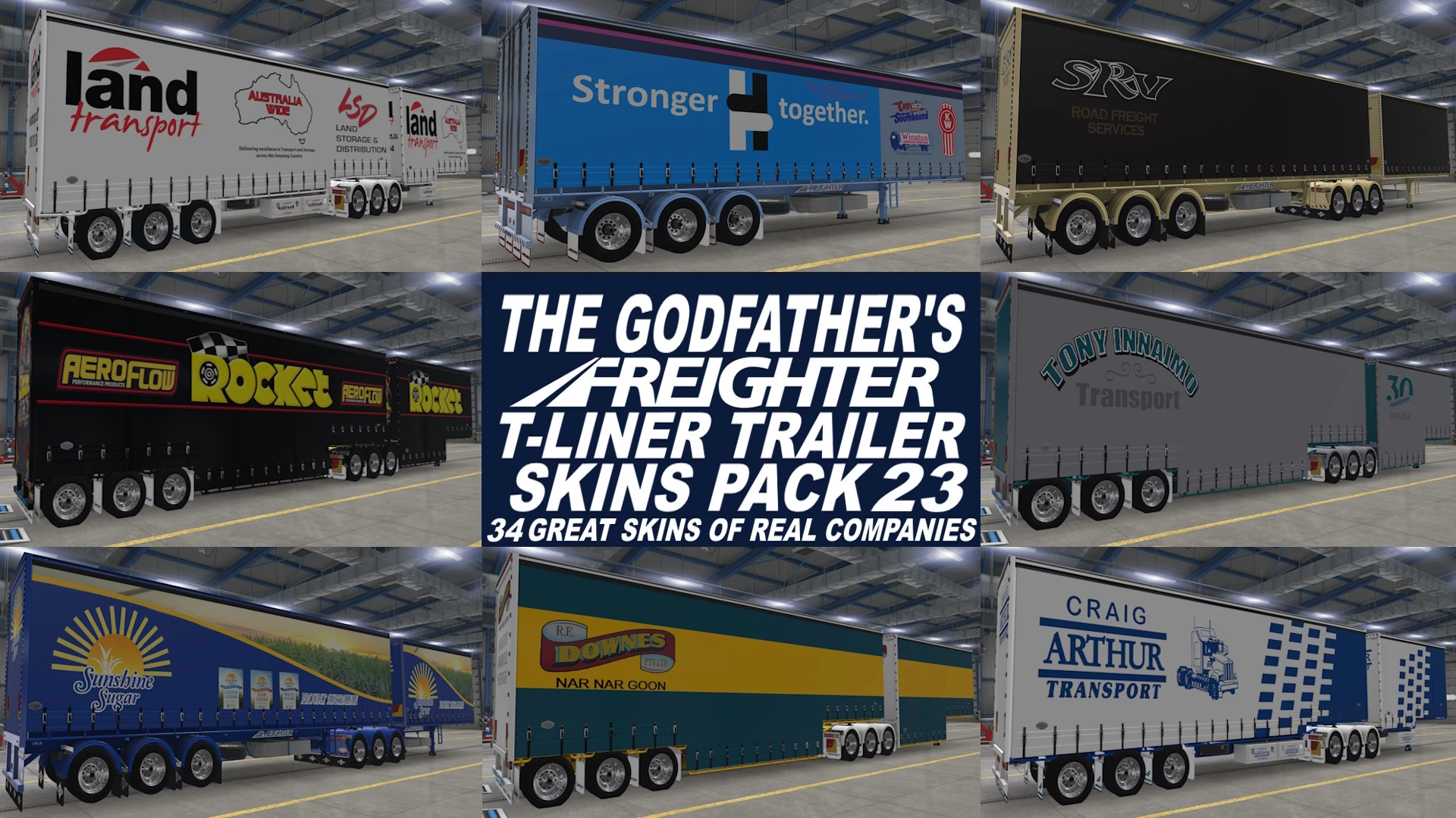 The Godfather's Freighter T-Liner Skins Pack 23 - Allmods.net
