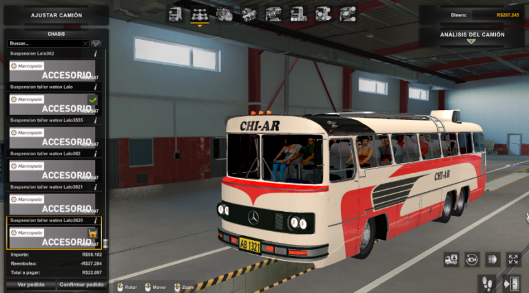 Mercedes o 355/326/321/O362 special - Allmods.net