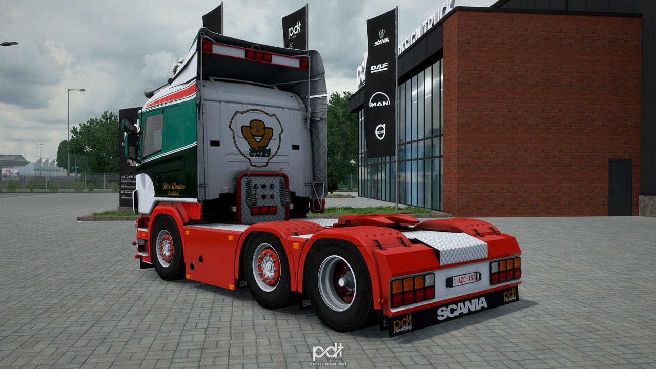 Scania 164L + Trailer "Pwt Thermo" v2.0 1.59 - Allmods.net